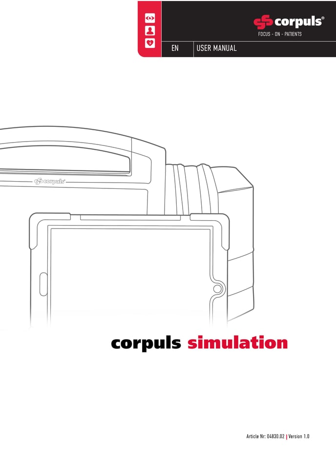 corpuls Simulation User Manual, software version 1.0